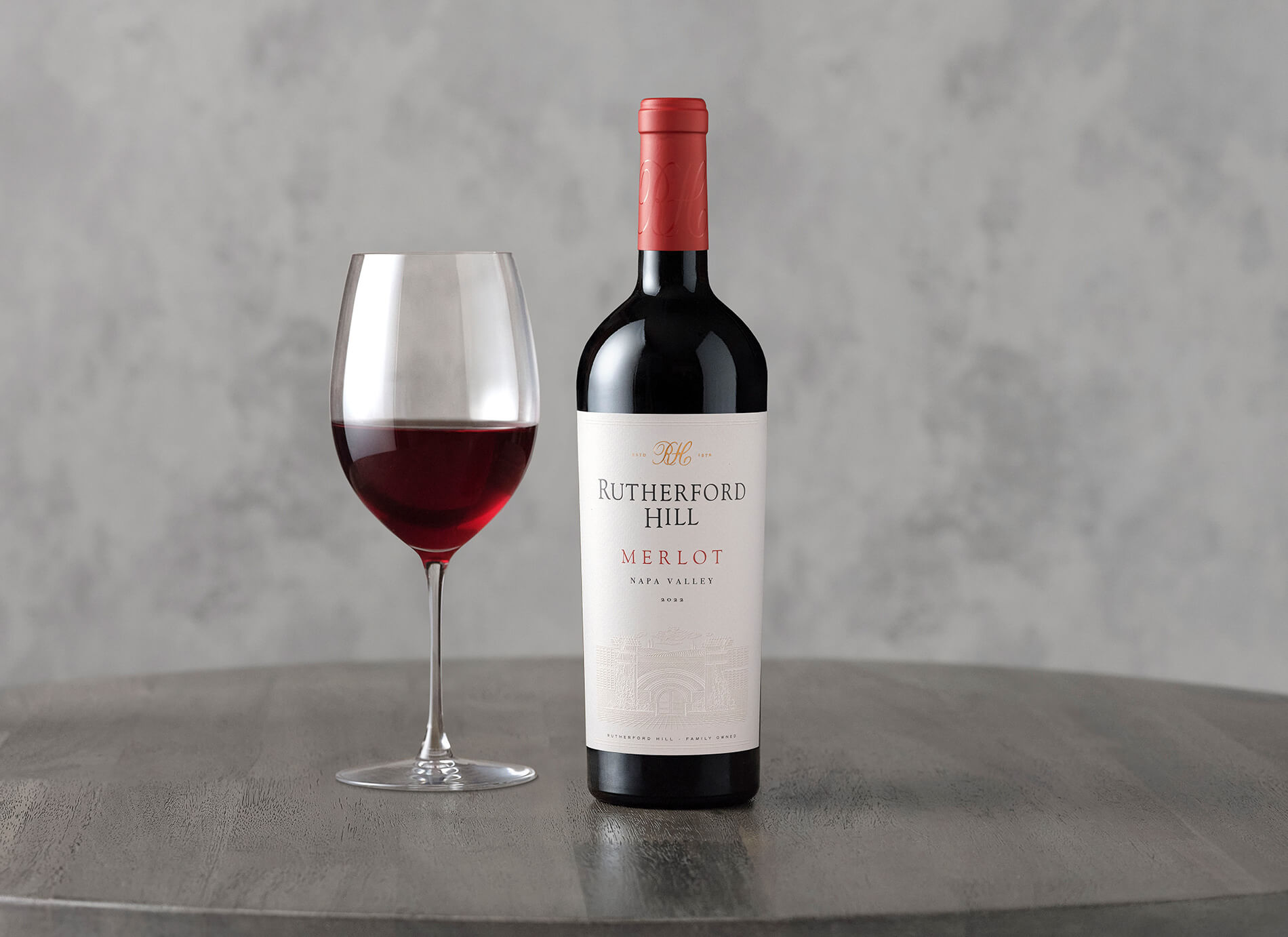 Merlot red store